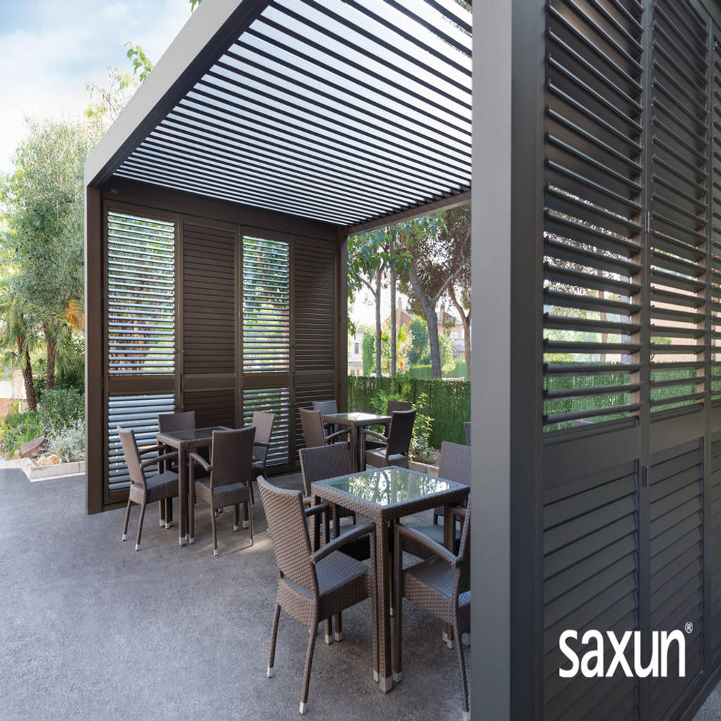 Presentación pérgolas bioclimáticas saxun saxun homify