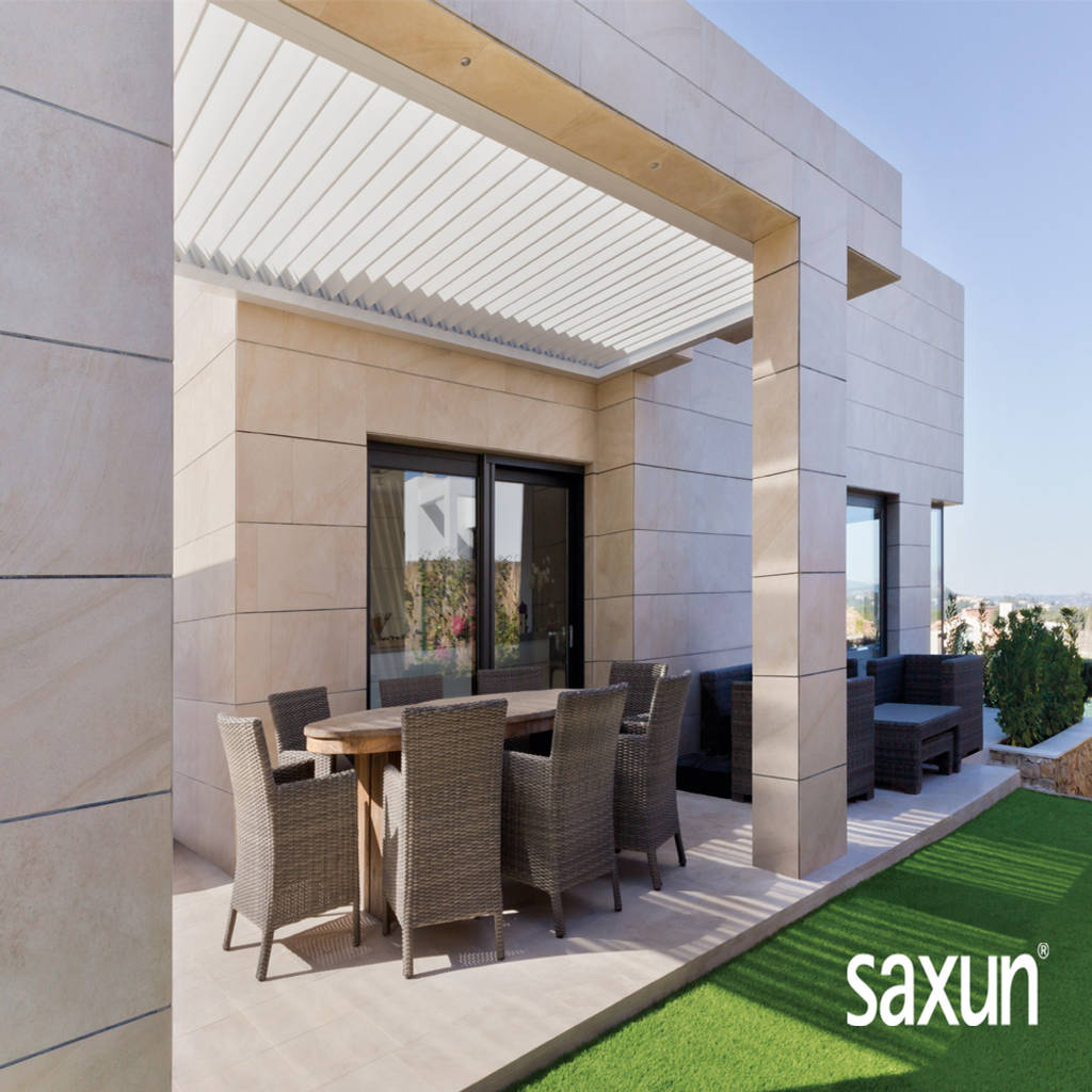 Presentación pérgolas bioclimáticas saxun saxun jardínpérgolas toldos