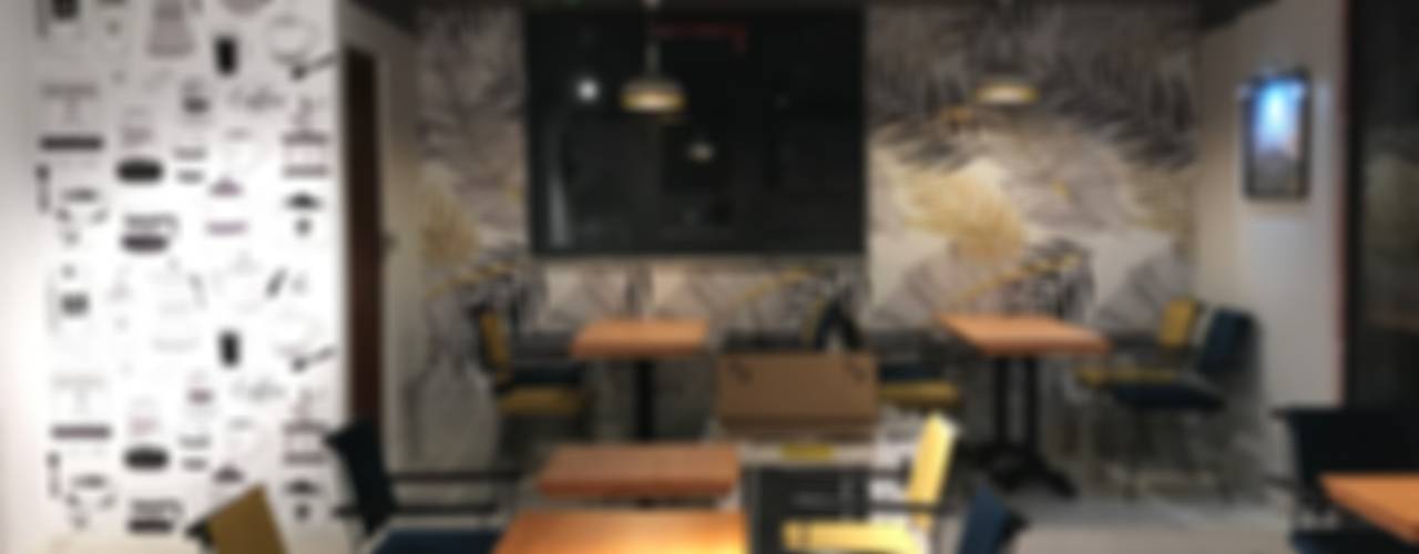 Samimi, renkli ve karakteristik bir cafe dekorasyonu | homify