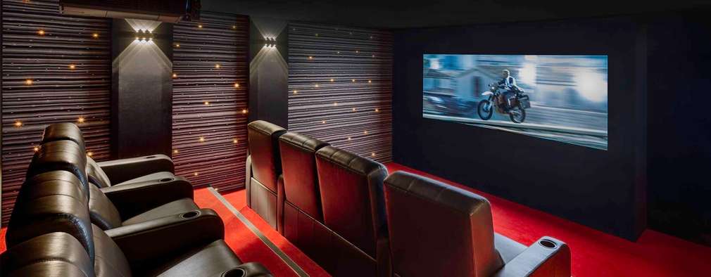 21 salas multimedia que te van a encantar para tu casa