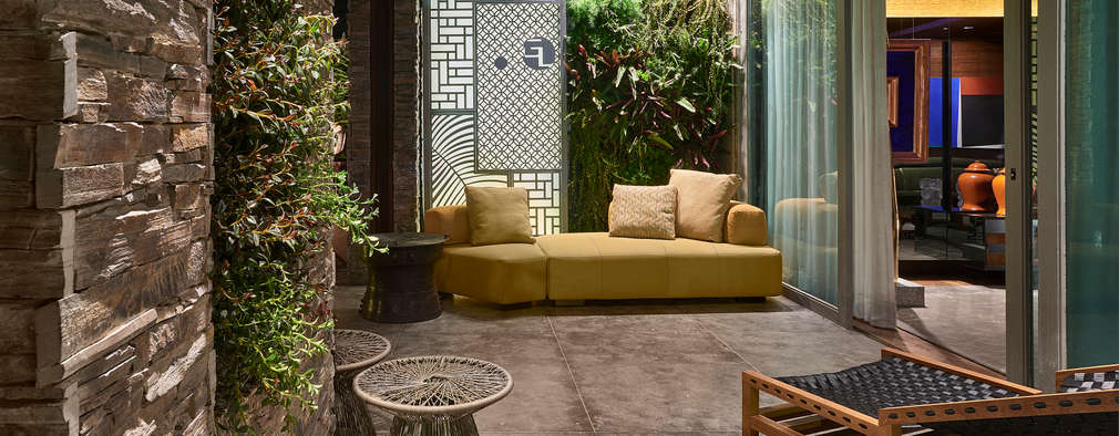 27 ideias para que o seu pequeno pátio se torne mais acolhedor