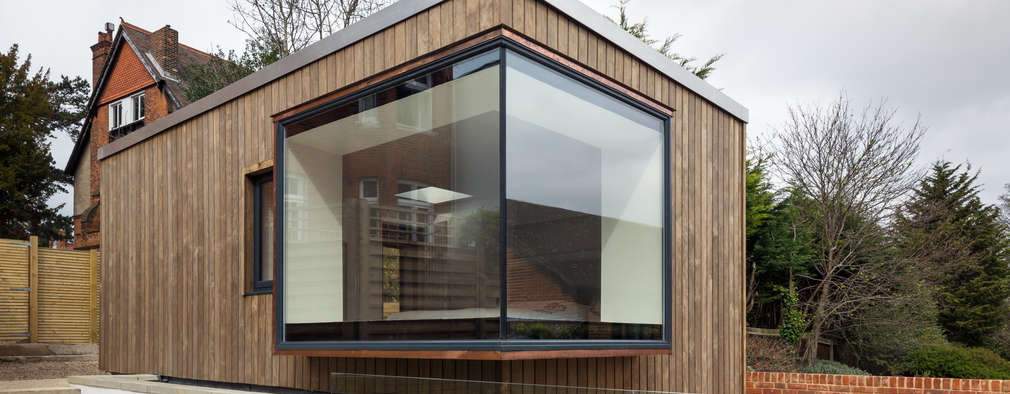 They converted their garage into a dream two-storey annexe