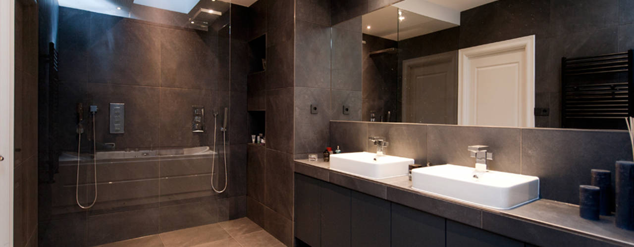 Praktische Tips voor Badkamerontwerpen met Twee Wastafels: Top 10 | homify