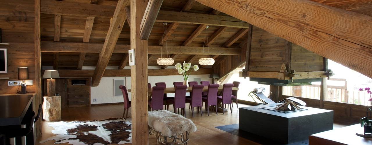 Une maison de montagne moderne pour toute la famille | homify