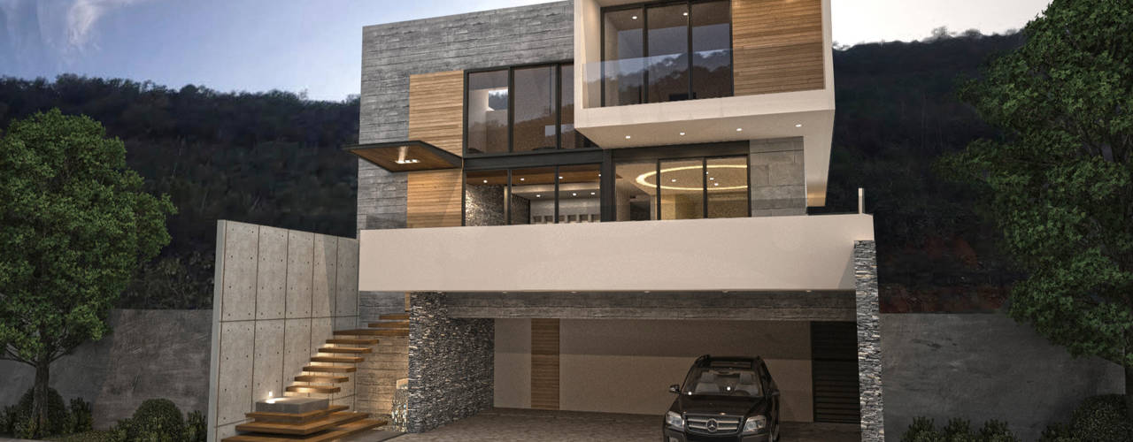 15 Beautiful facades for your two storey house | homify