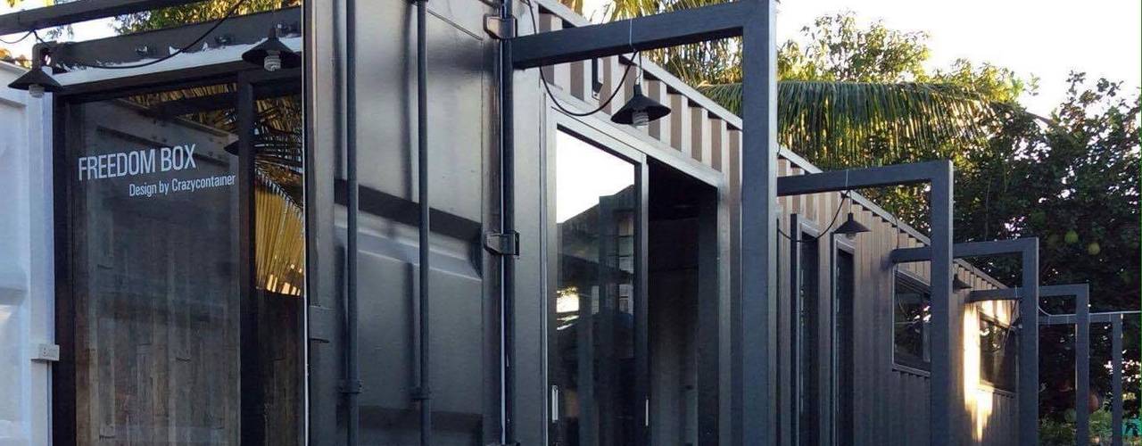 บ้านตู้คอนเทนเนอร์แบบไทยๆ ครบทุกห้องการใช้สอย พร้อมฉนวนกันร้อน | homify