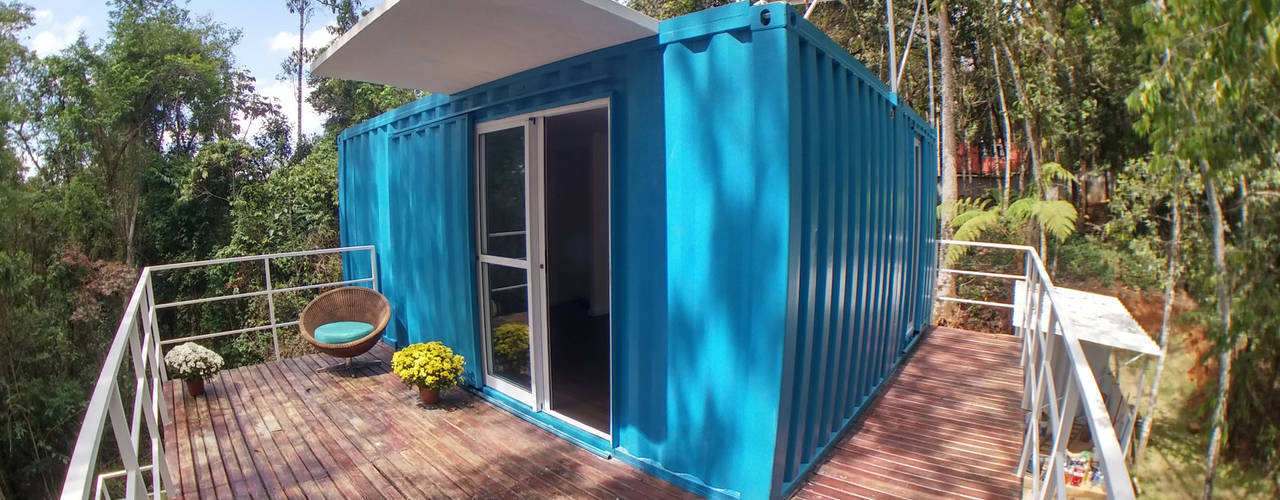 Conheça uma casa container diferente em Minas Gerais | homify