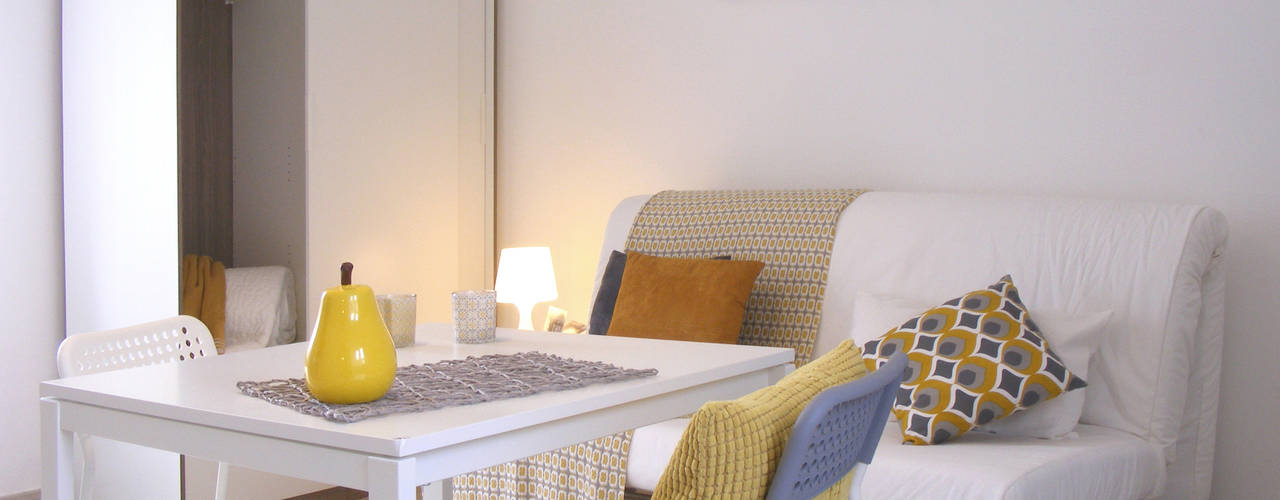 Um pequeno T0 bem decorado (antes e depois) | homify