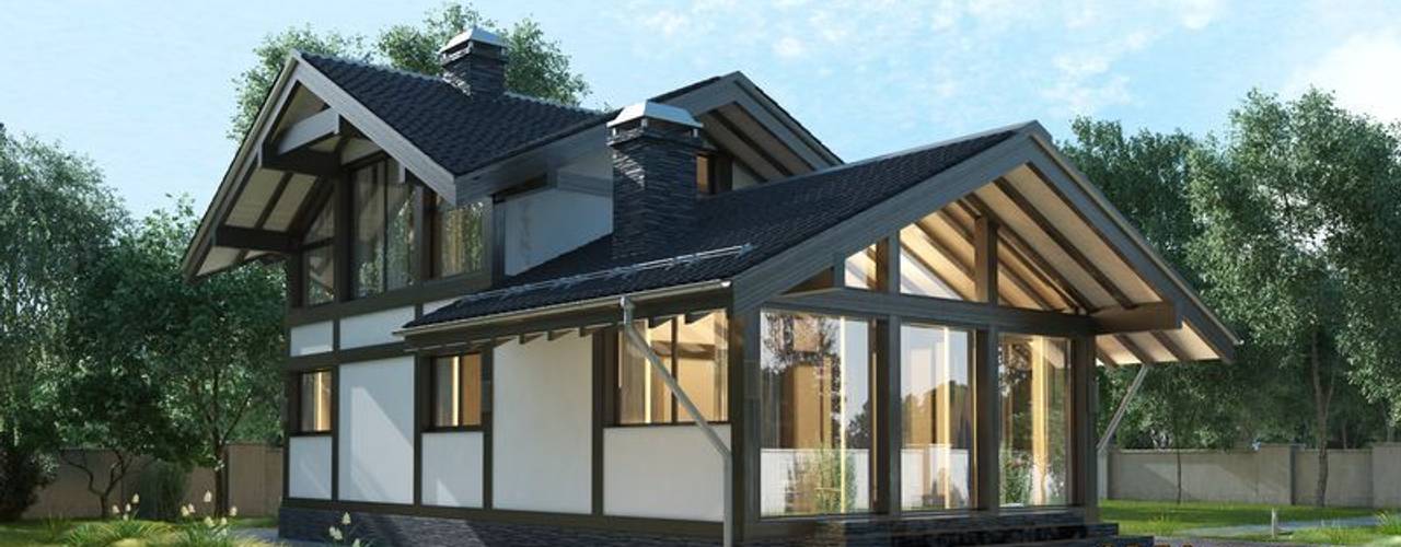 The terrific half-timber house - with plans! | homify