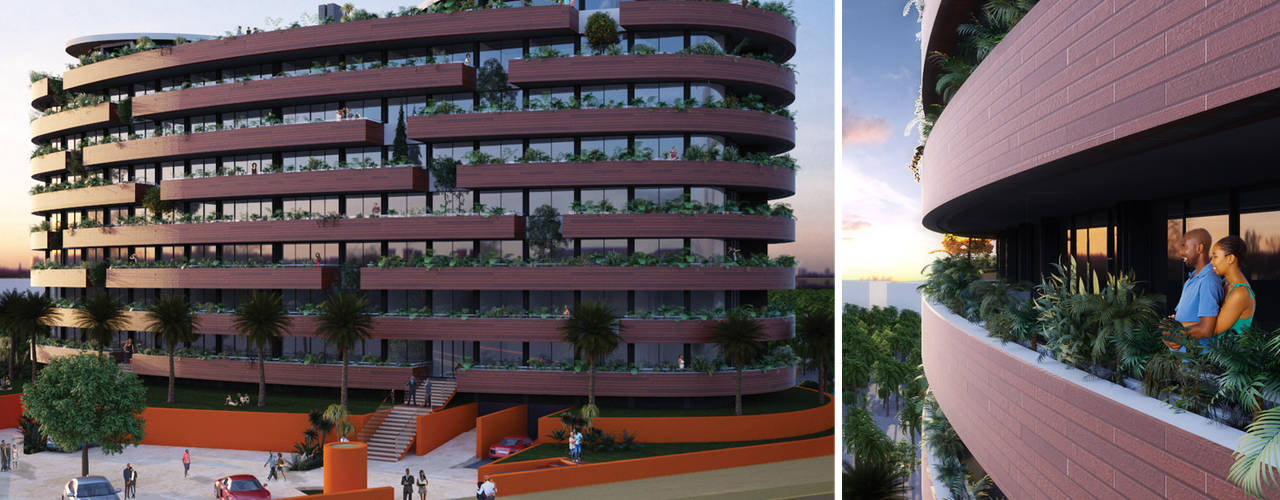 Incrível prédio de habitação em Maputo, Moçambique. | homify