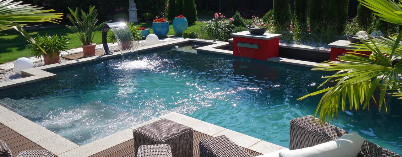 Schwimmen im eigenen Garten: Wie Sie einen Pool integrieren können | homify