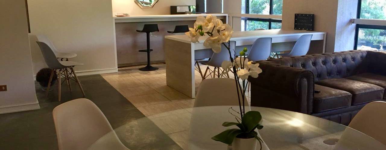 Reforma y diseño de interiores de una sala multiuso en un departamento ...