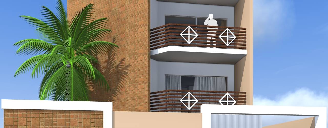 Projeto para Triplex Moderno em Salvador | homify