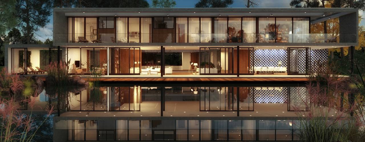 Casa do lago: o luxo em harmonia com a paisagem - gabinete de Lisboa ...