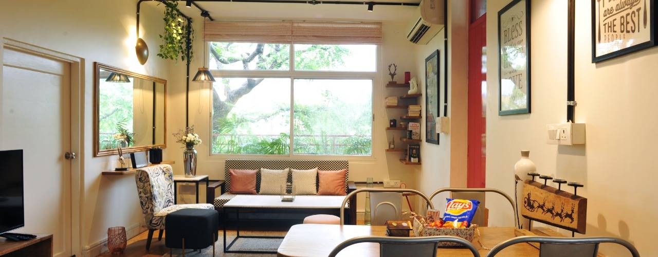 Stunning, Modern Interior Design for a Homestay in Jaipur | homify