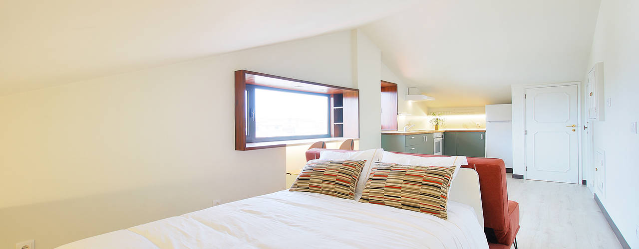 Transformação de Sótão em Estúdio Moderno e Colorido | 12 Fotos | homify