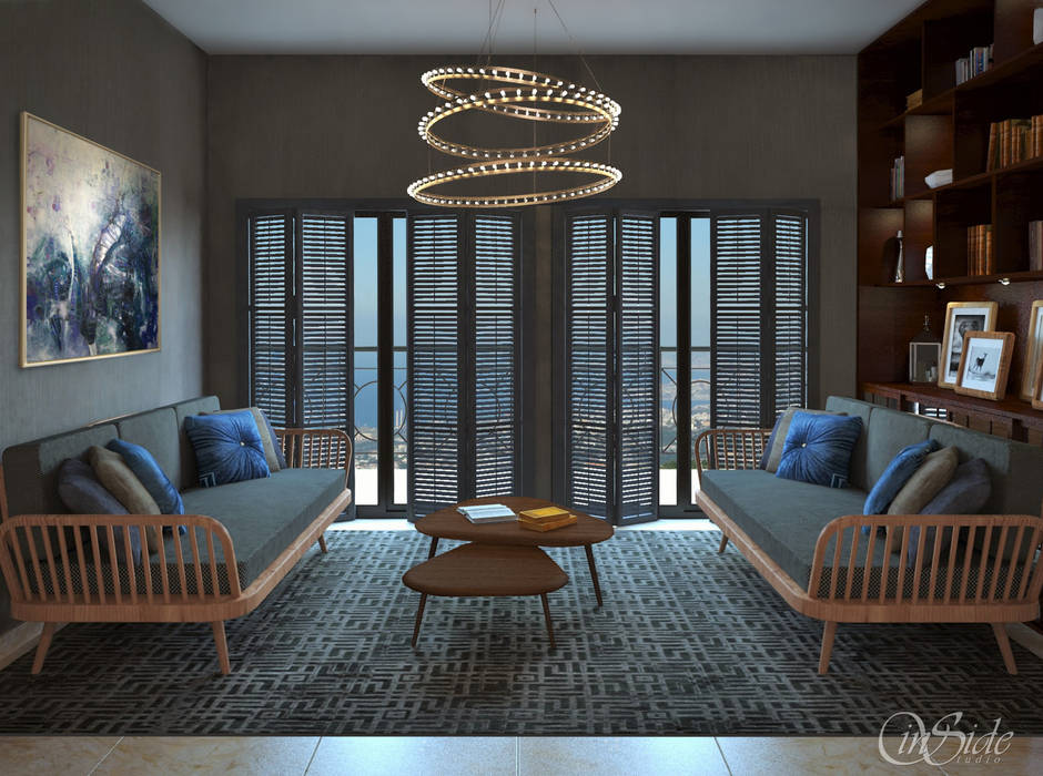 Study lounge Living Room By Inside Studio Ltd Homify study-lounge-living-room-by-inside-studio-ltd-homify