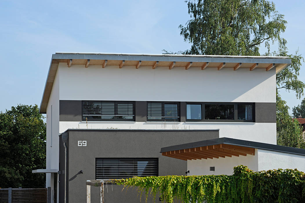 Einfamilienhaus mit einliegerwohnung in freising, herzog-architektur ...
