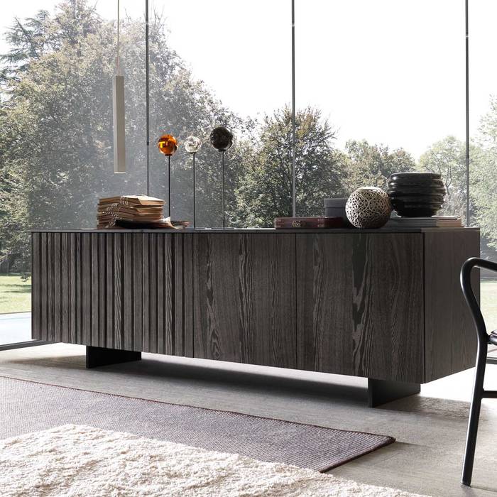 'orchestra iii' curved door design sideboard | homify