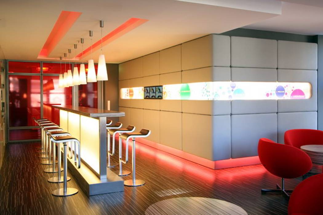 Innenausbau coca-cola lounge, friedrichstraße, berlin-mitte | homify