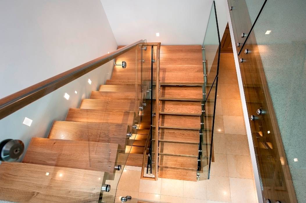 Double central spine staircase | homify