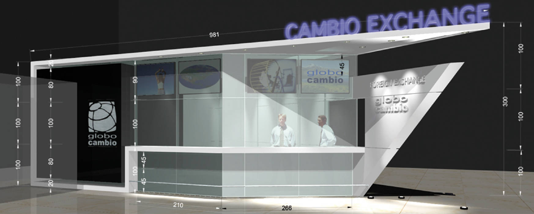 Casas de cambio de divisas, globo cambio | homify
