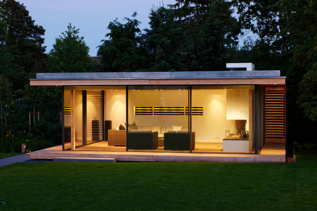 Moderner gartenpavillion im nördlichen ruhrgebiet | homify