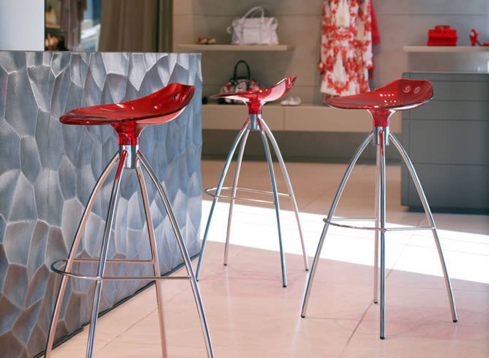 'fog' translucent kitchen/bar stool by scab design | homify