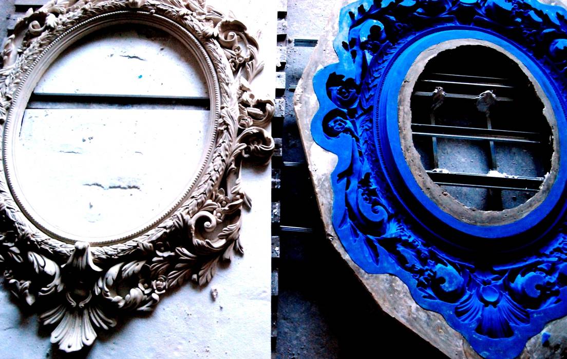 Moldura de gesso_ plaster frame, iva viana atelier de escultura | homify