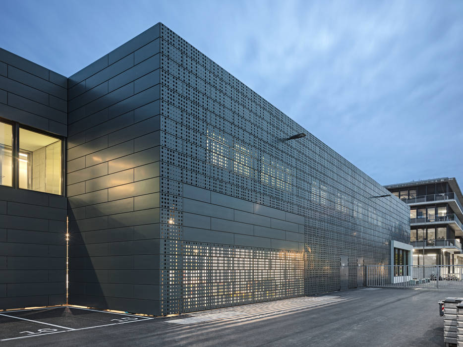 Unterwerk und netzstützpunkt in zürich oerlikon, illiz architektur wien ...