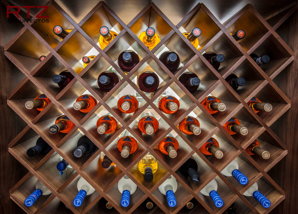 Repisas para bar translucido de rtz-arquitectos moderno | homify