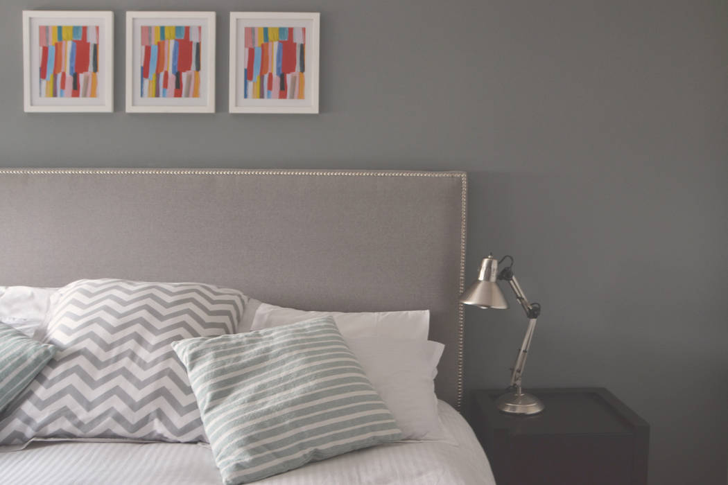 Recámara gris. dormitorios modernos de homify moderno | homify