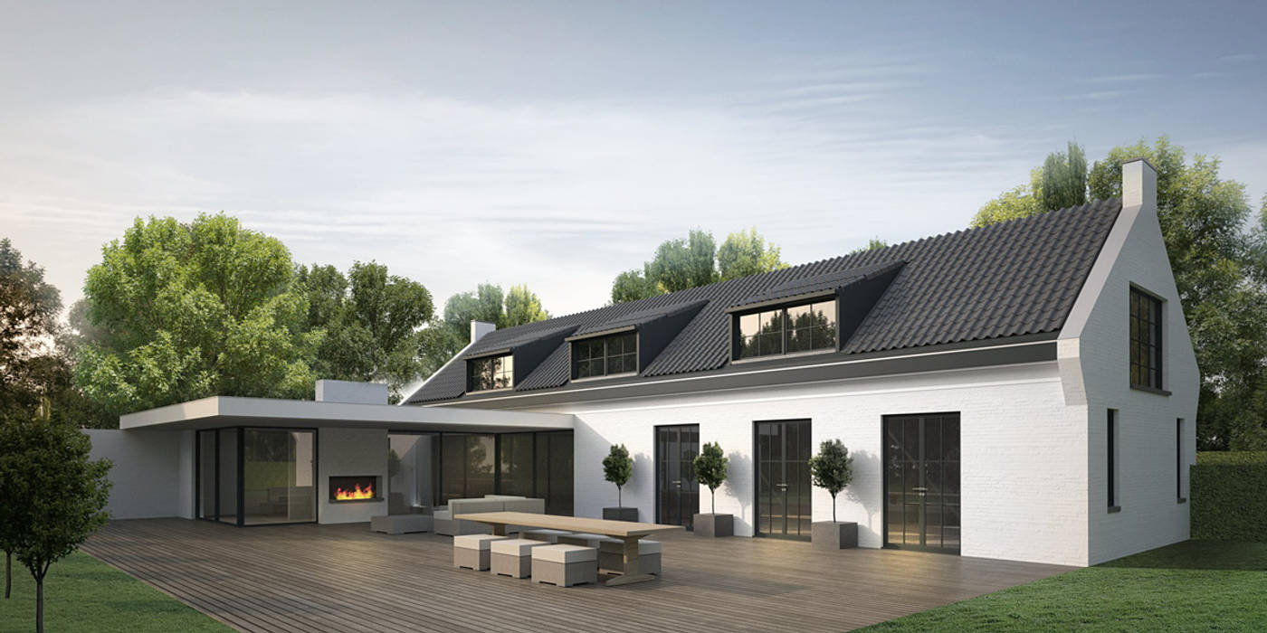 Landelijk moderne hoeve paal | homify
