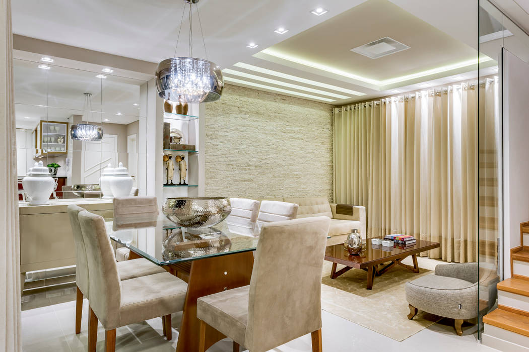 Sala de jantar e estar integradas | homify