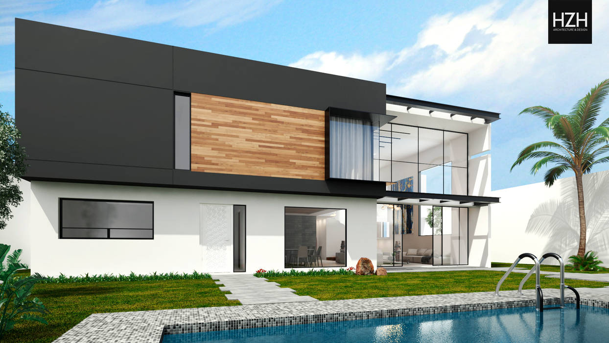 Diseño de fachada posterior. | homify