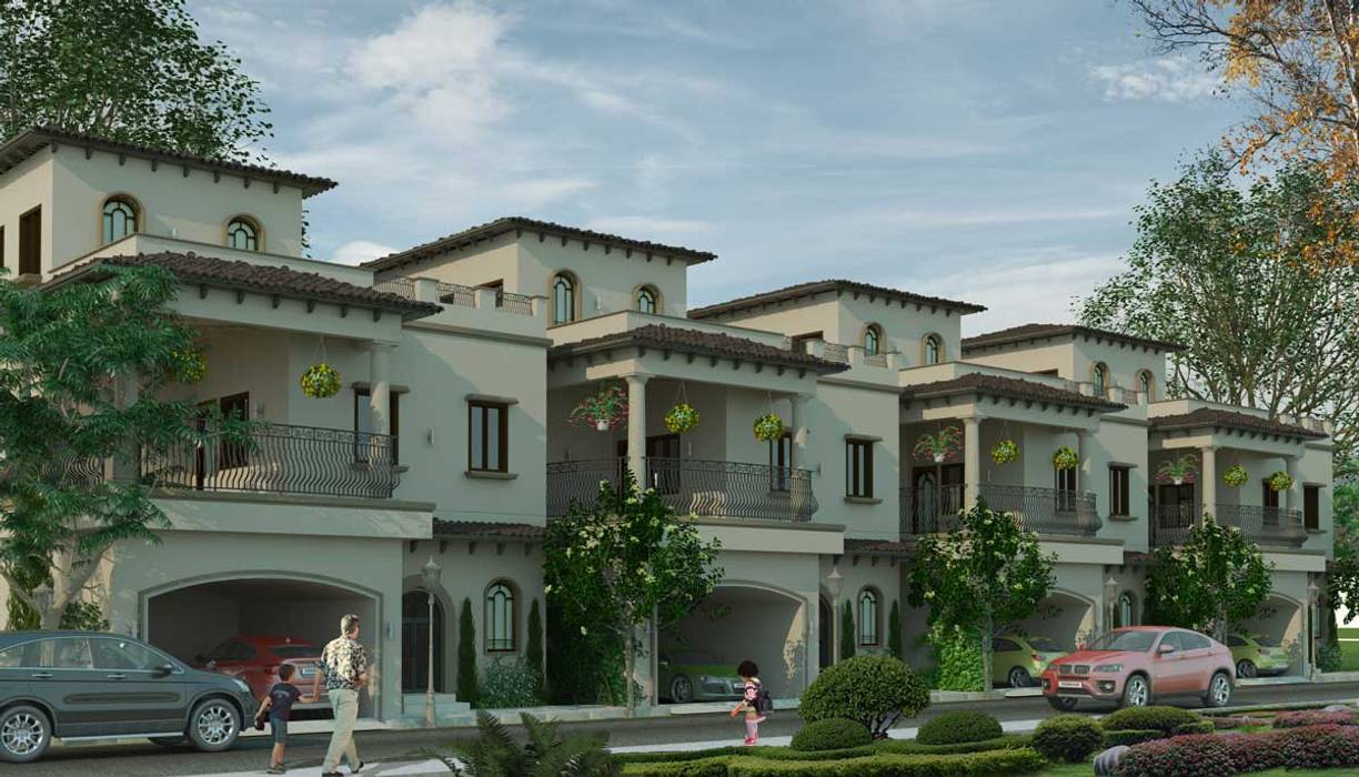 Spanish Style Row House Spanish Style, Modern Function: The Best