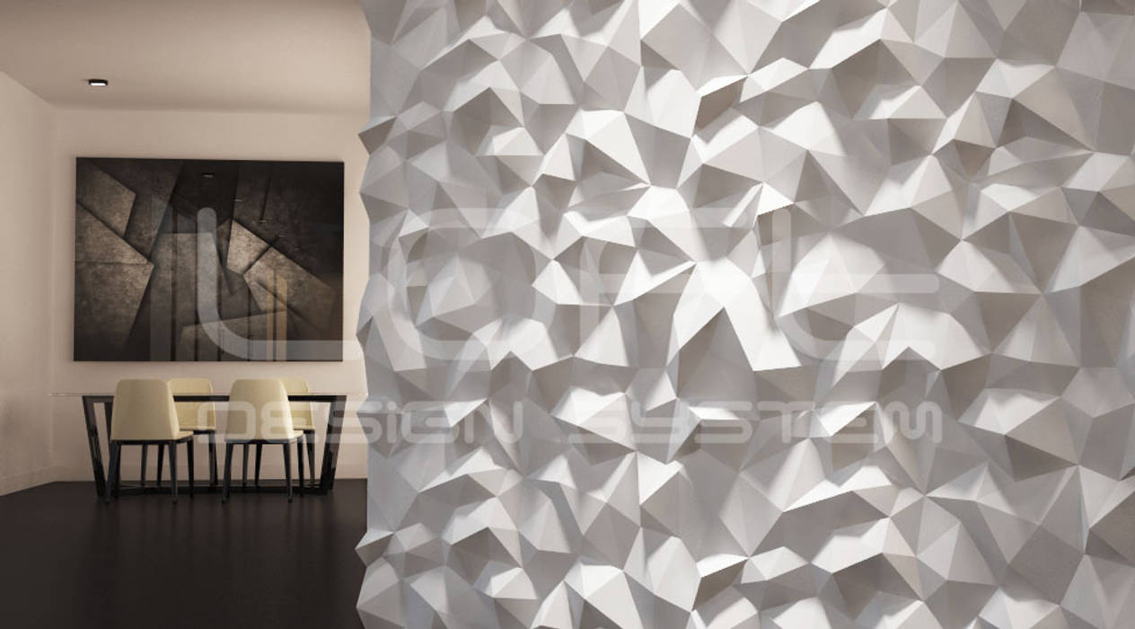 3d panels aus gips modell nr. 31 peaks | homify