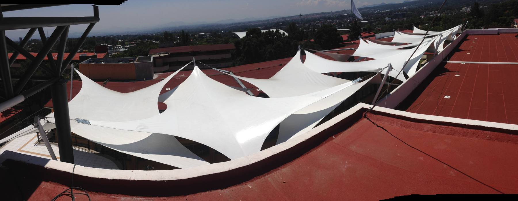 techo de lona, velaria, lonaria, tensoestructura en puebla | homify