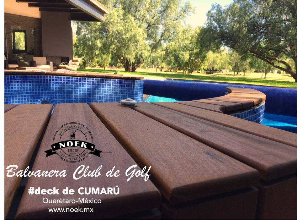 Jacuzzi forrado con madera de cumarú | homify