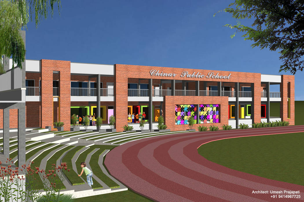 Chinar public school, umesh prajapati designs | homify