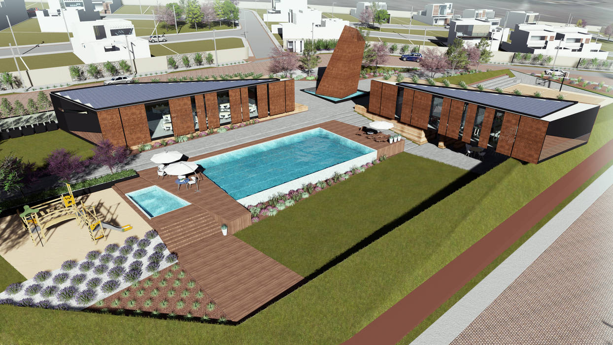 Vista general casa club | homify