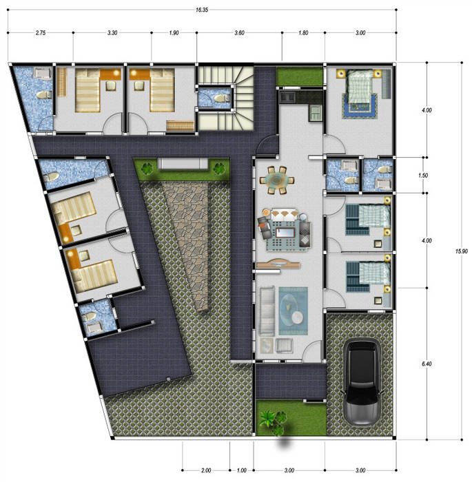 Boarding House Floor Plan | Viewfloor.co