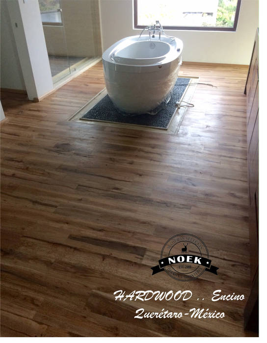 Piso de madera de encino, noek pisos de madera y carpintería | homify