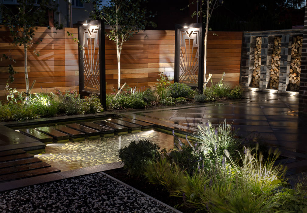 Art Deco Garden Modern Garden By Robert Hughes Garden Design Modern