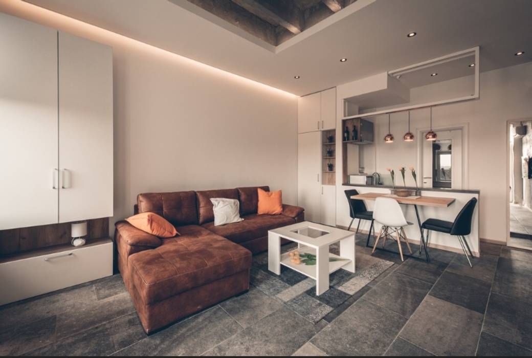 Modern open-plan living space | homify