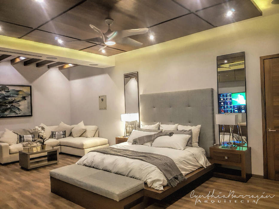 Recamara master-el, cynthia barragán arquitecta | homify