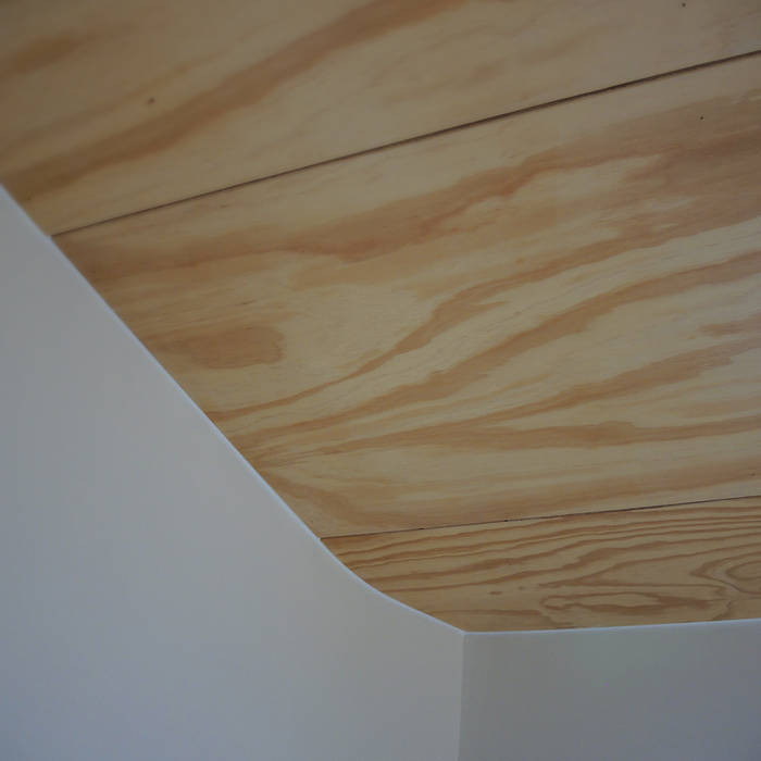 Plafond van multiplex, onderdeel van de entresol erboven | homify