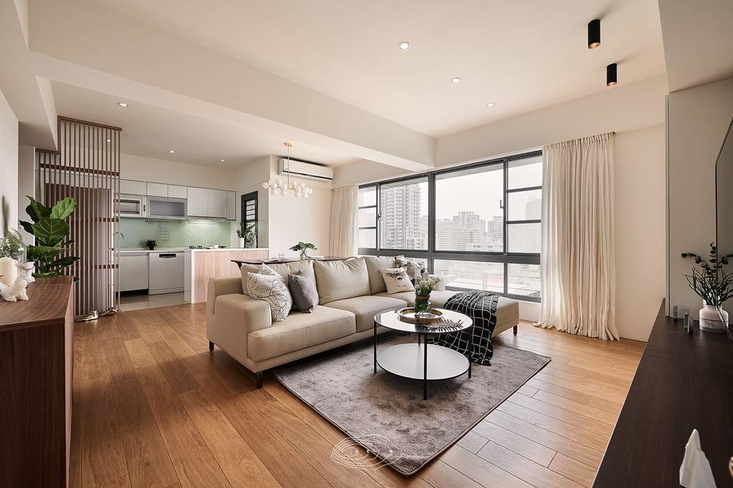 無印簡約風放鬆宅 層層室內裝修設計有限公司 Homify