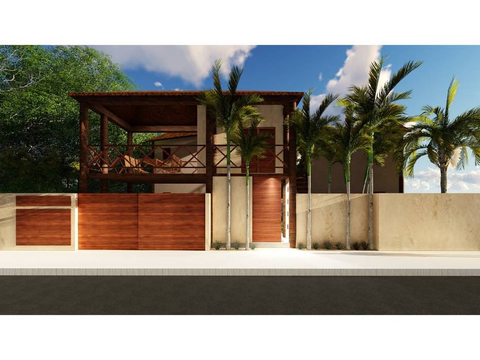 Render acceso principal arquitectura, diseño, asesoría | homify