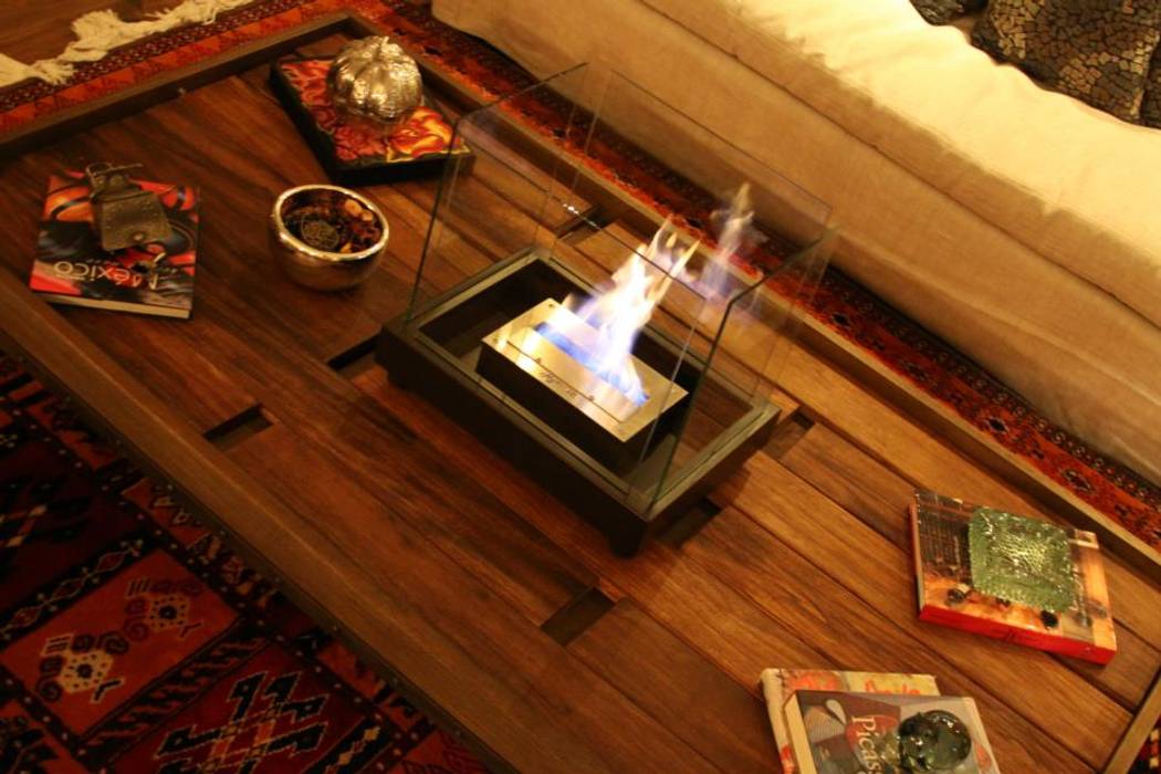 Chimenea cuadrada glass | homify